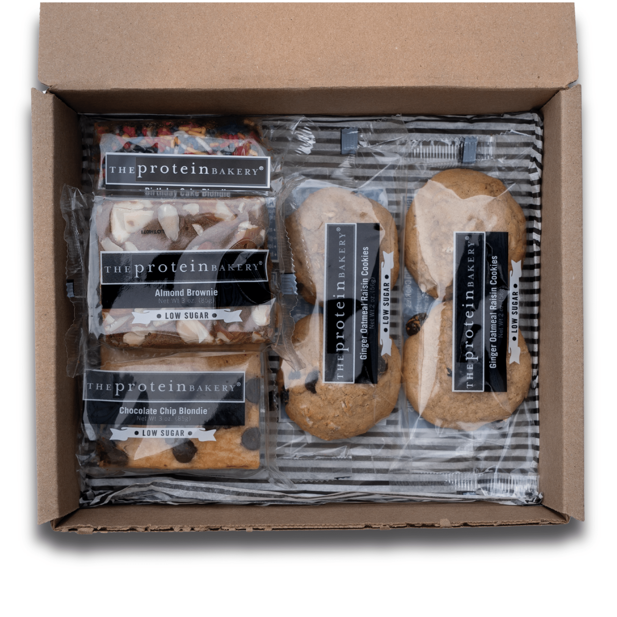 Low Sugar Sample Box – The Protein Bakery